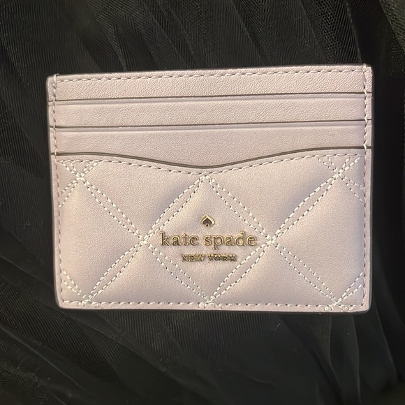 kate spade | Bags | Kate Spade Quilted Lilac Frost Crossbody Set Brand ...